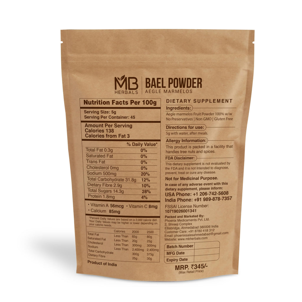 herbal supplement with bael benefits