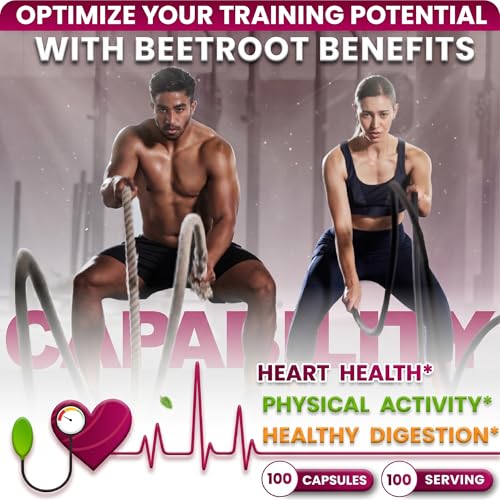 herbal supplement with beetroot and ginger