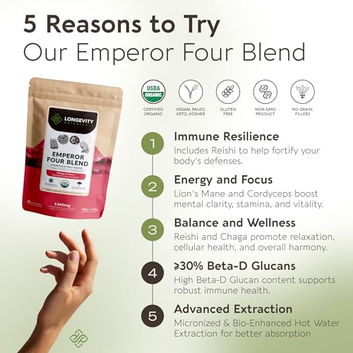 Herbal supplement with beta-D-glucans