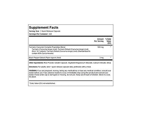 herbal supplement with bioperine