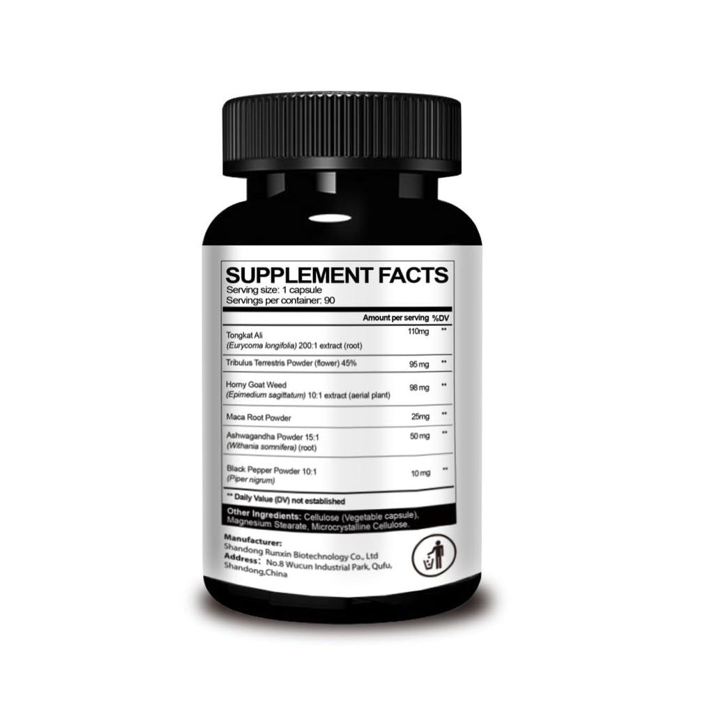 herbal supplement with biotin and tribulus