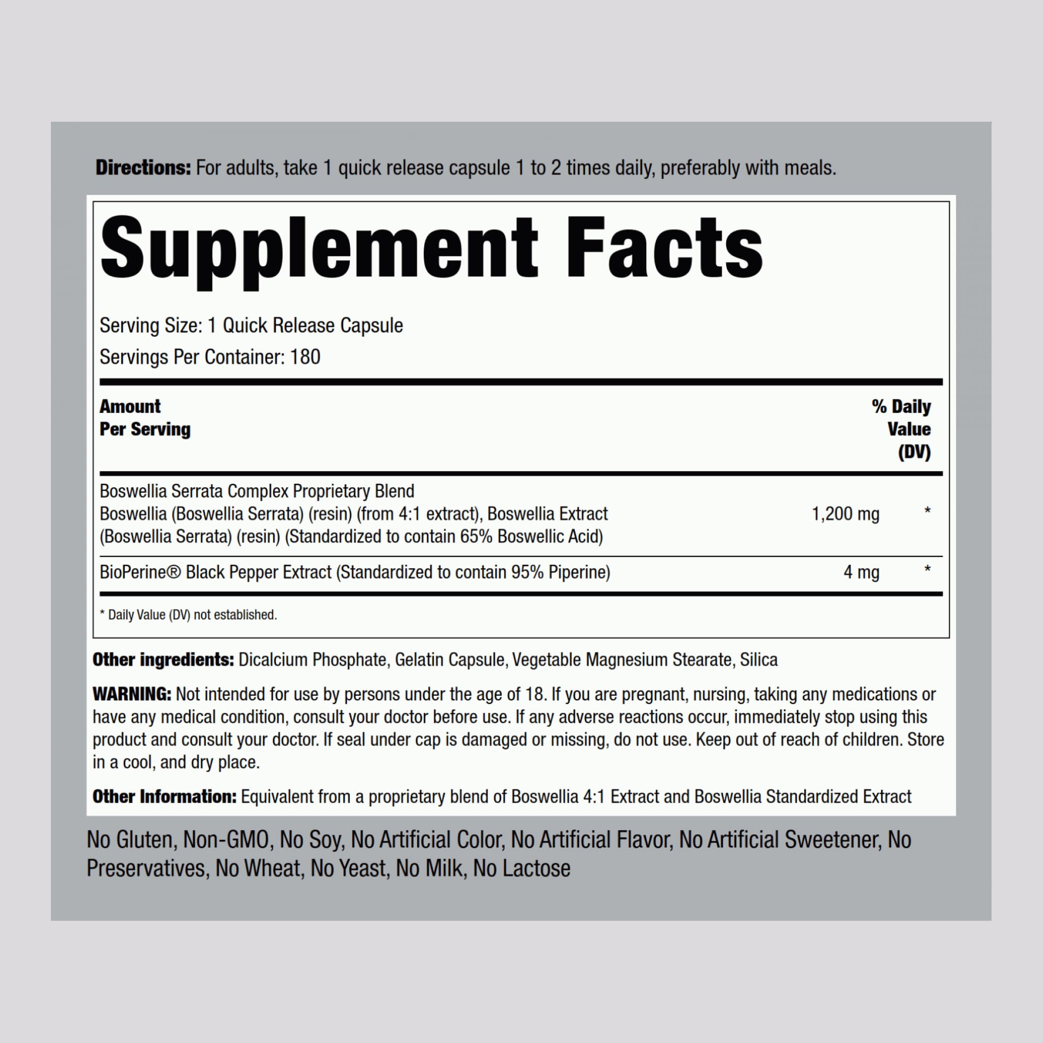 herbal supplement with black pepper benefits