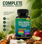 Herbal supplement with black seed oil