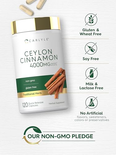 Herbal supplement with Ceylon cinnamon
