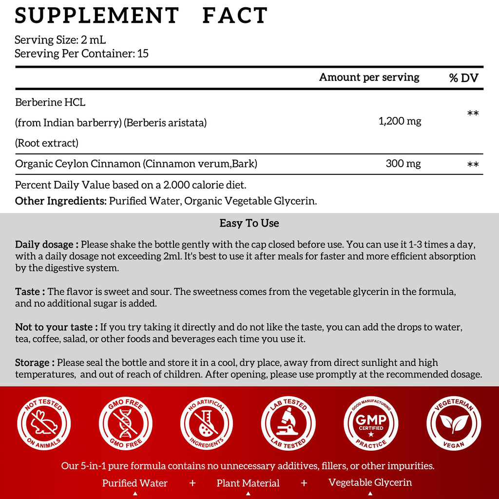 Herbal supplement with Ceylon cinnamon