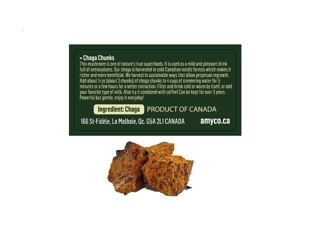 herbal supplement with chaga mushrooms