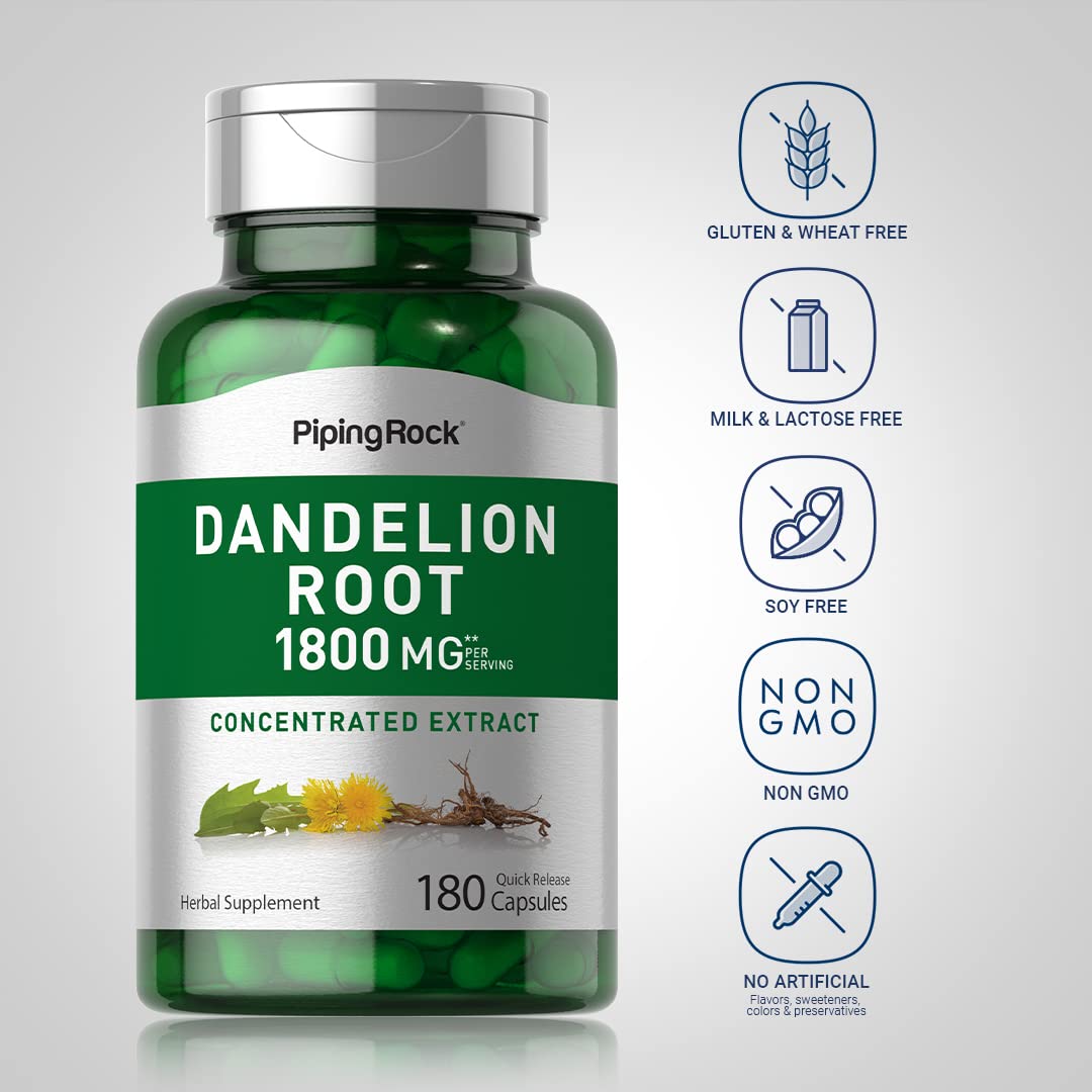 herbal supplement with dandelion benefits