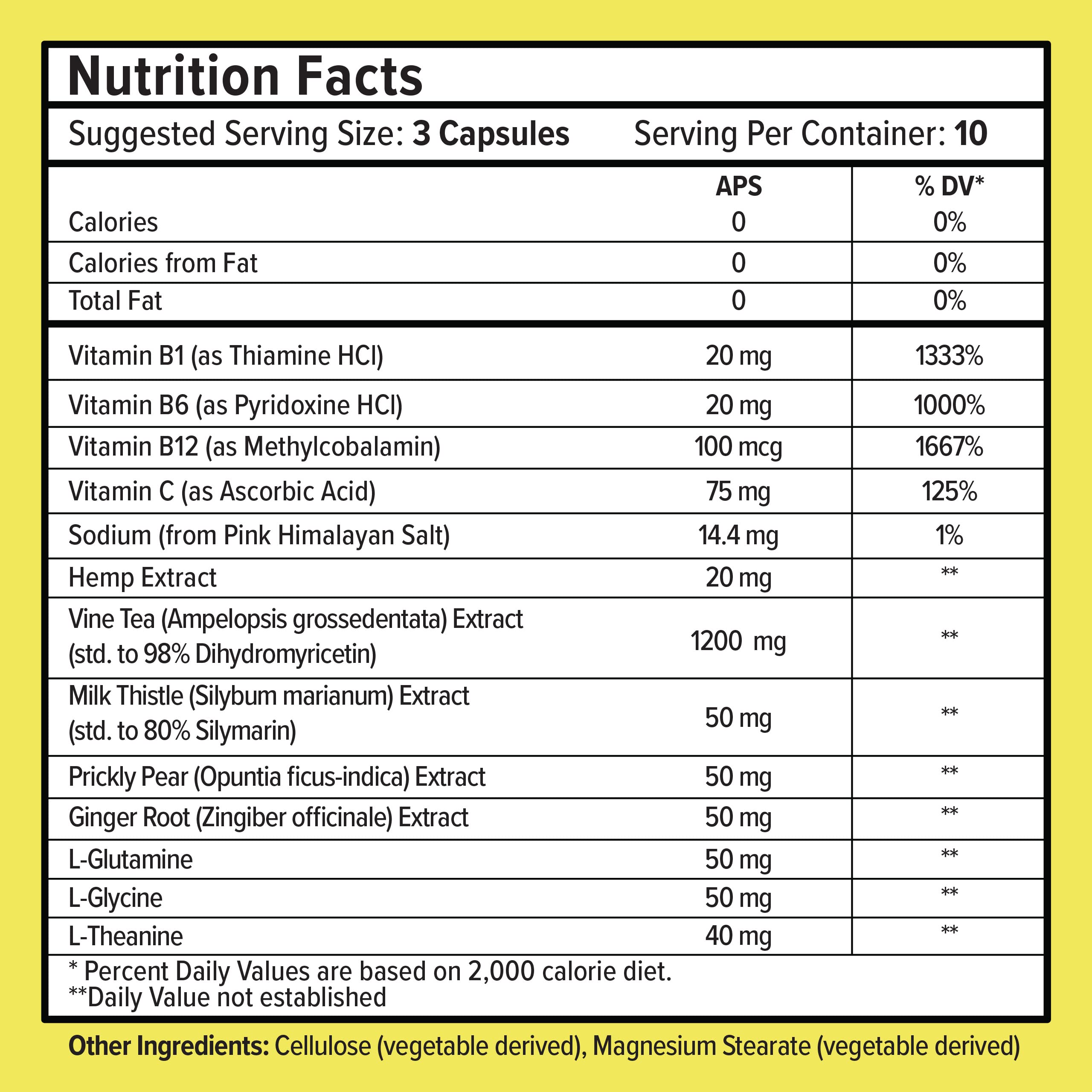 herbal supplement with dihydromyricetin