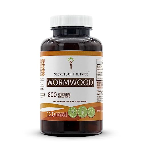 Herbal supplement with dried wormwood