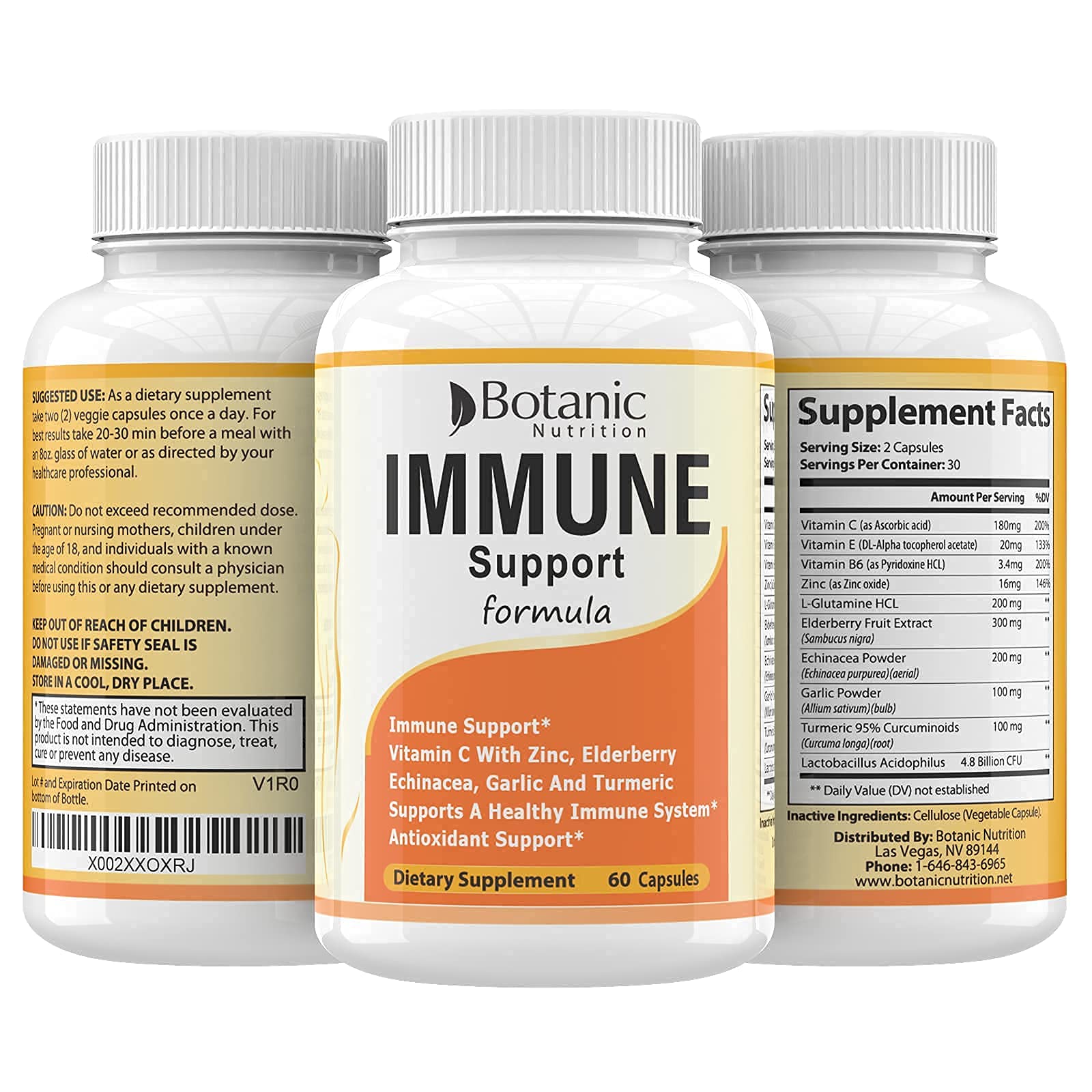 herbal supplement with elderberry and zinc