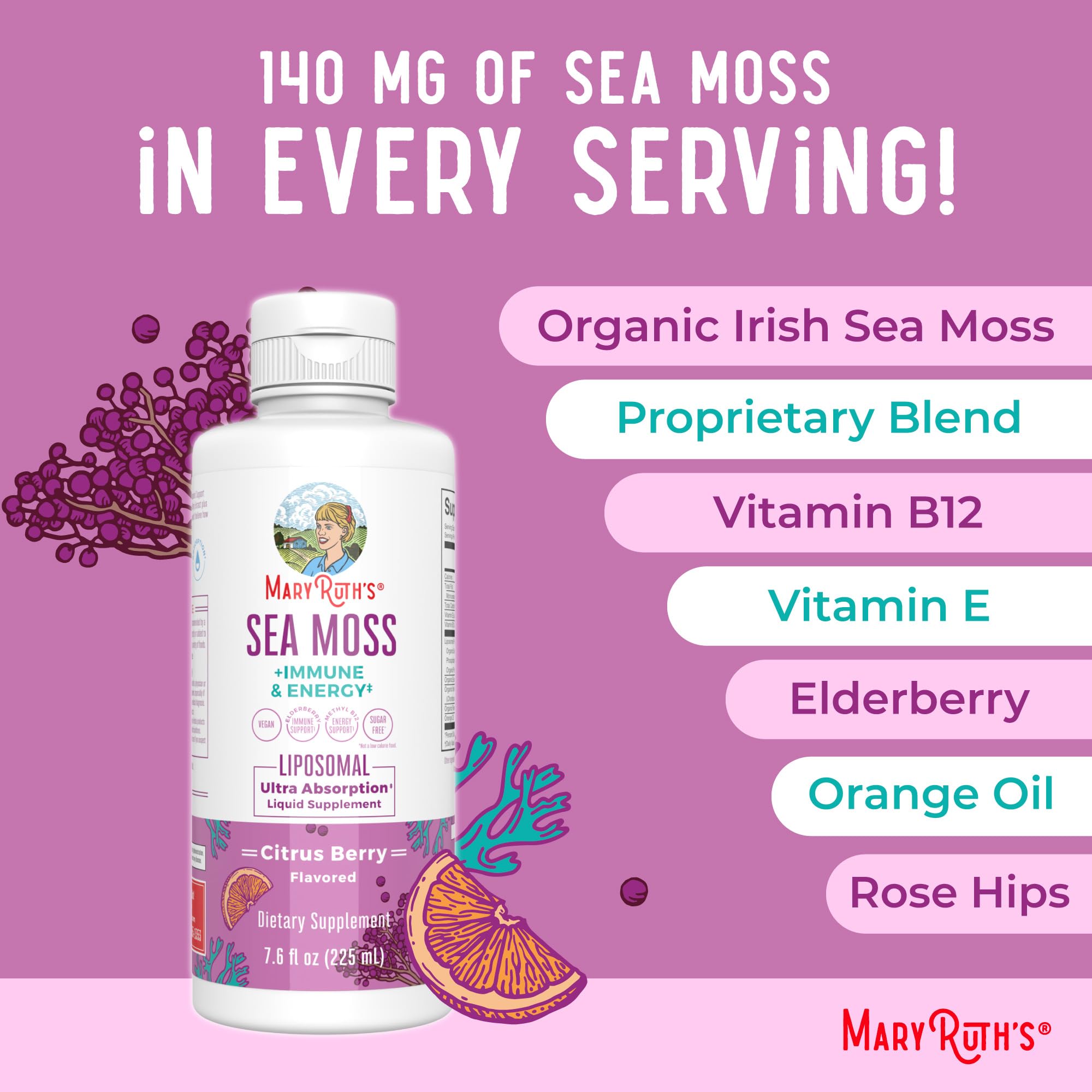 herbal supplement with elderberry extract