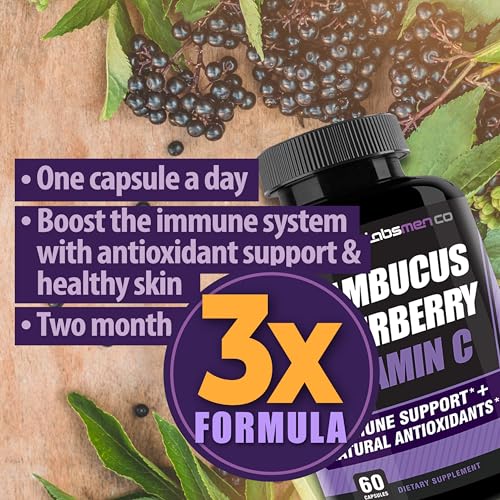 Herbal supplement with elderberry