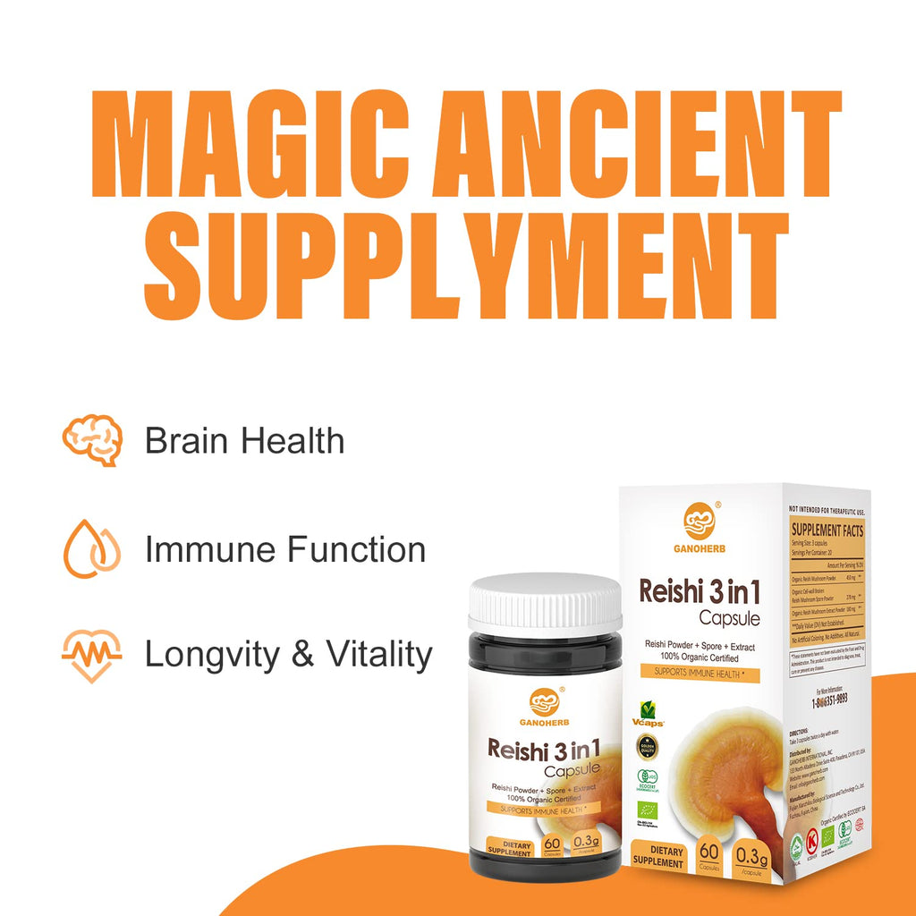 herbal supplement with Ganoderma lucidum