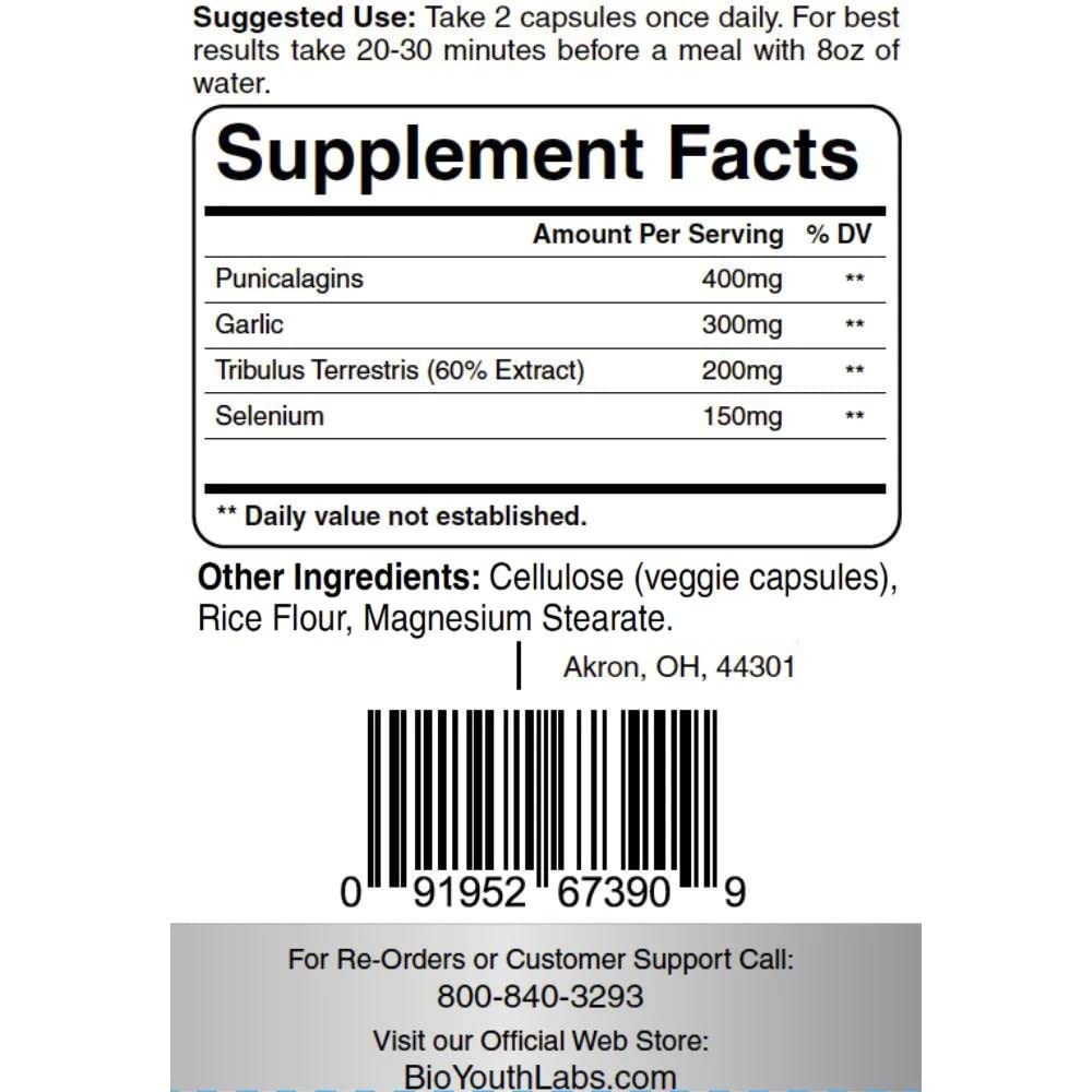 herbal supplement with garlic and selenium