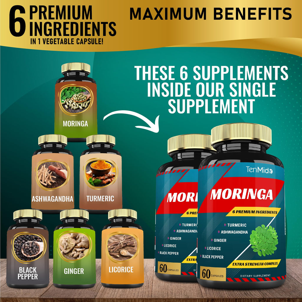 Herbal supplement with ginger and black pepper