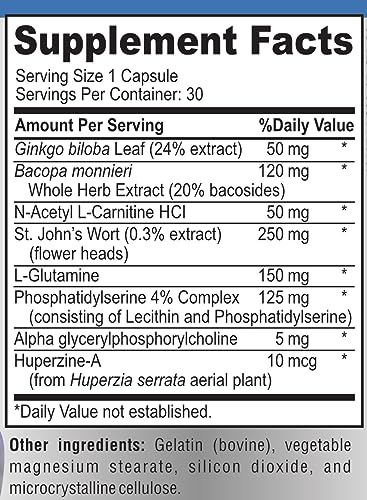 Herbal supplement with ginkgo biloba extract