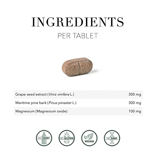 herbal supplement with grape seed extract