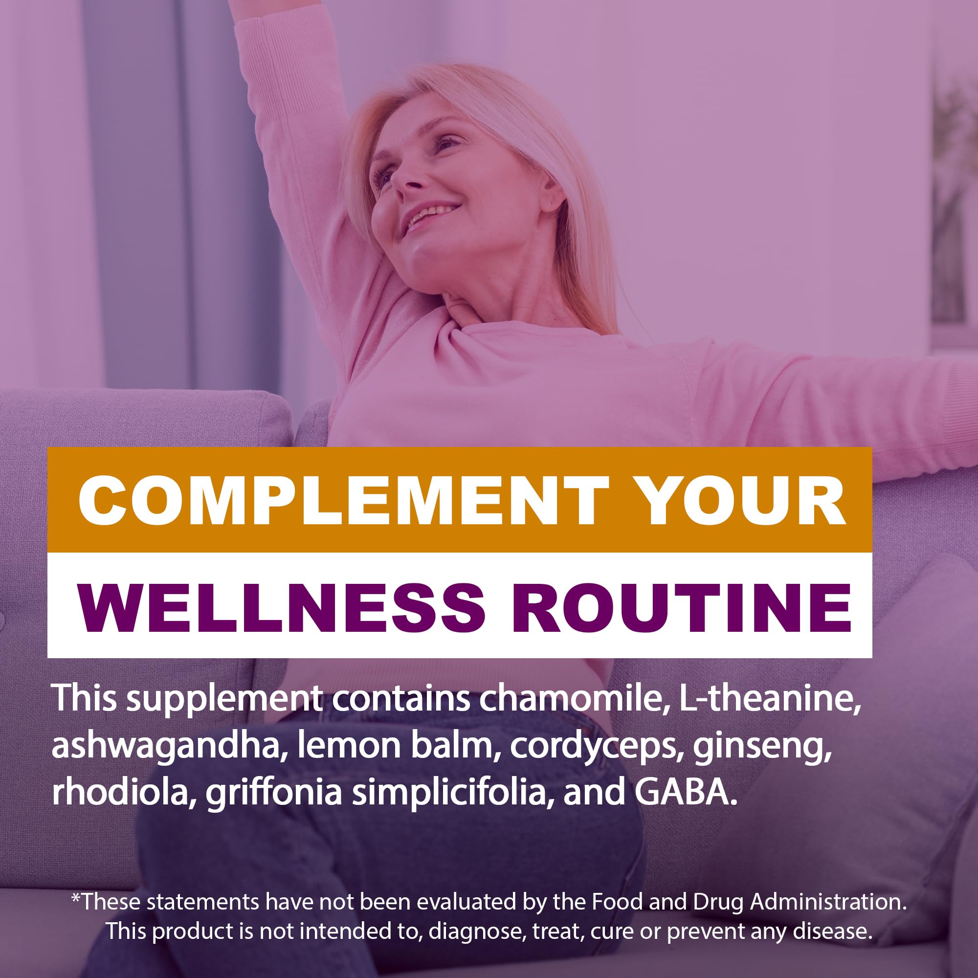 herbal supplement with lemon balm