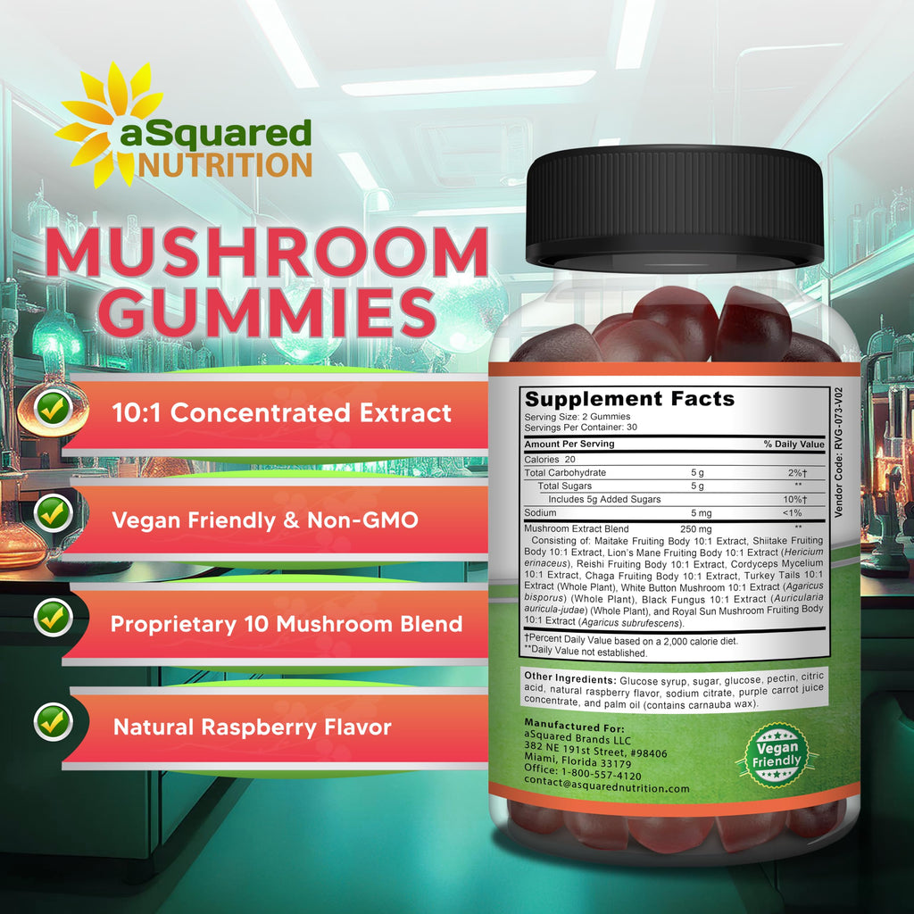 herbal supplement with Lion's Mane benefits