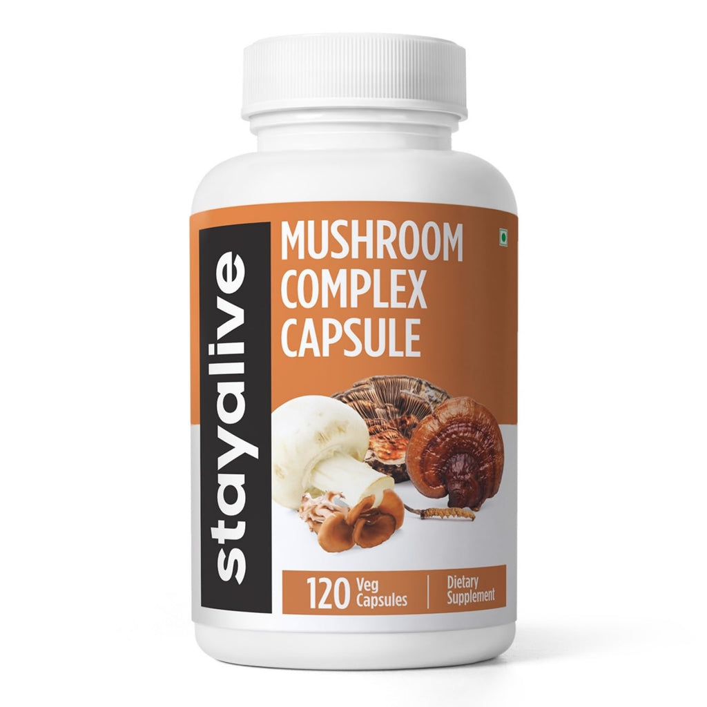 Herbal supplement with Lion's Mane mushrooms