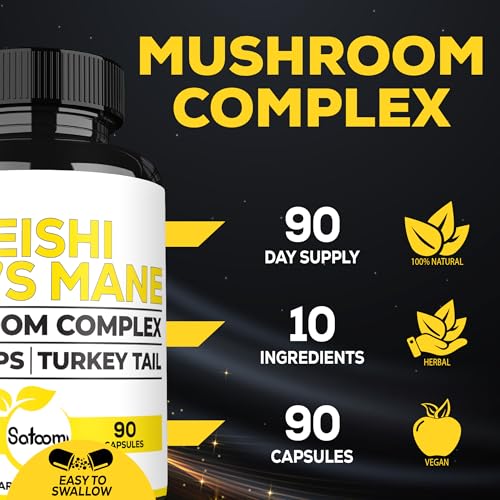 Herbal supplement with Lion's Mane