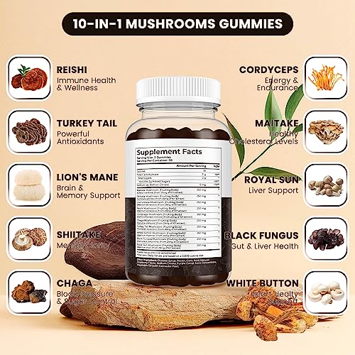 Herbal supplement with Lions Mane