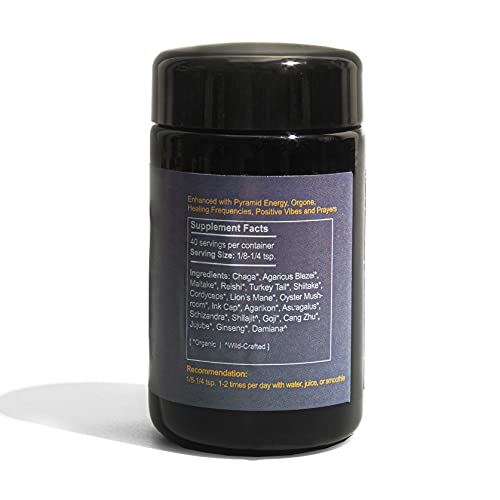 herbal supplement with medicinal mushrooms