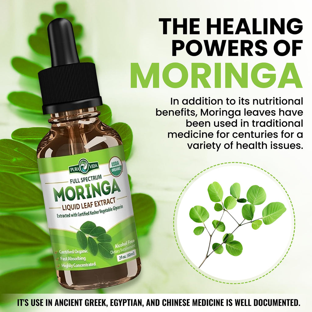herbal supplement with moringa extract