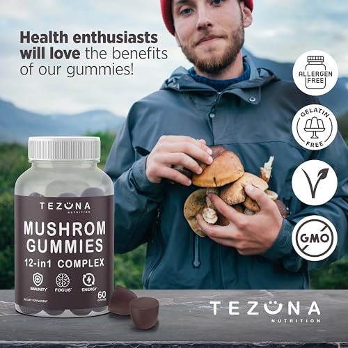 Herbal supplement with multiple mushrooms
