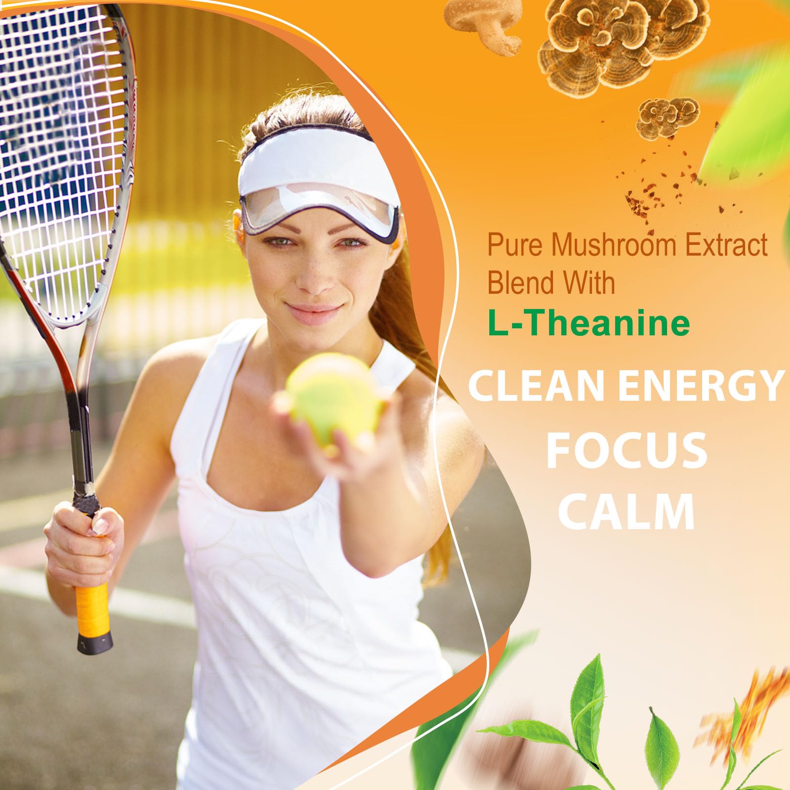 herbal supplement with multiple mushrooms