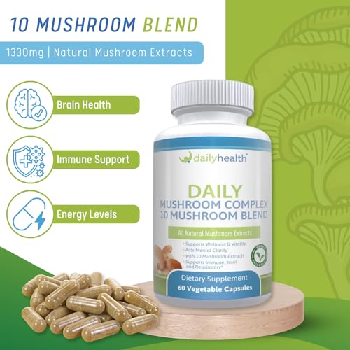 herbal supplement with mushroom benefits