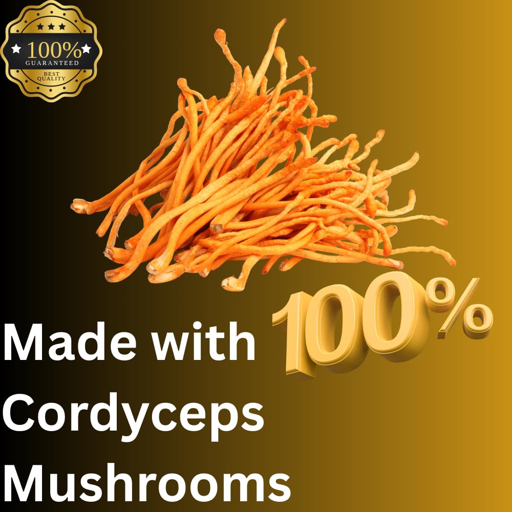 Herbal supplement with mushroom goodness