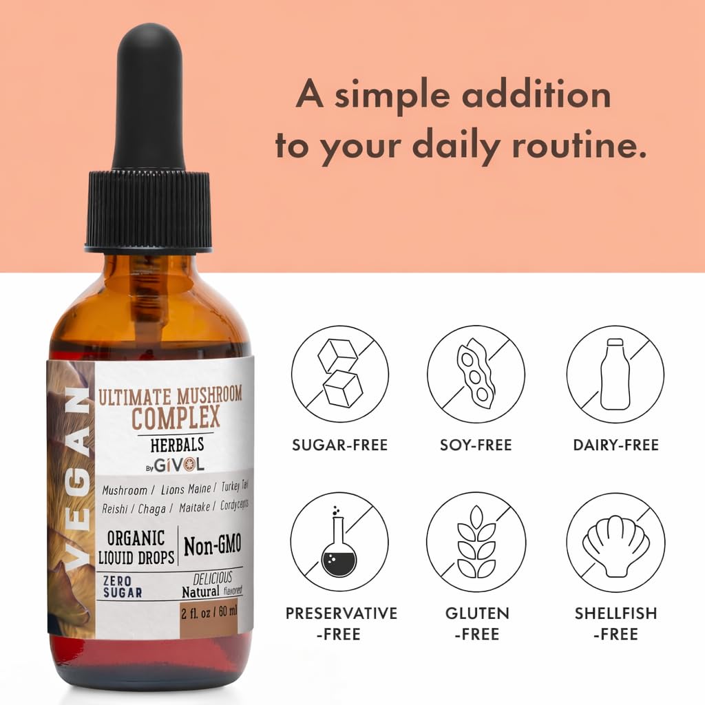 herbal supplement with mushrooms