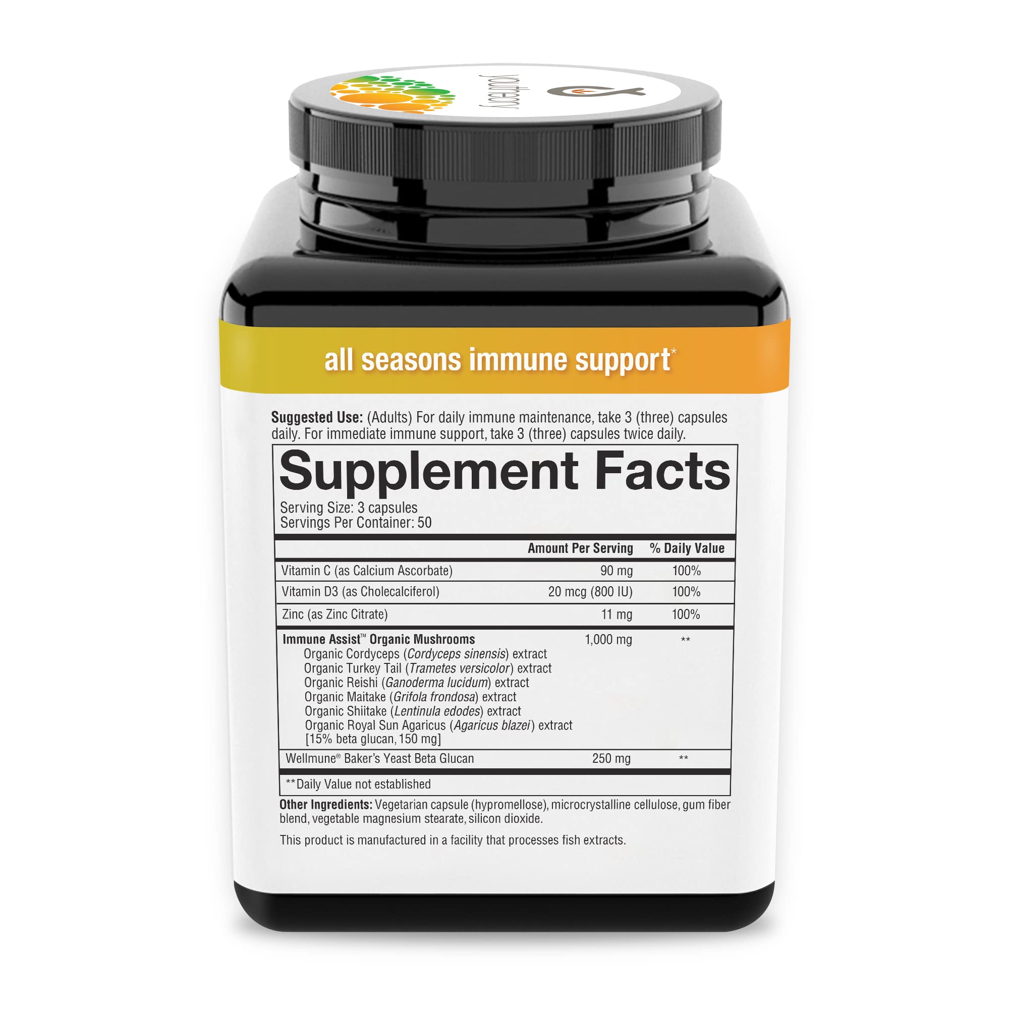 herbal supplement with mushrooms