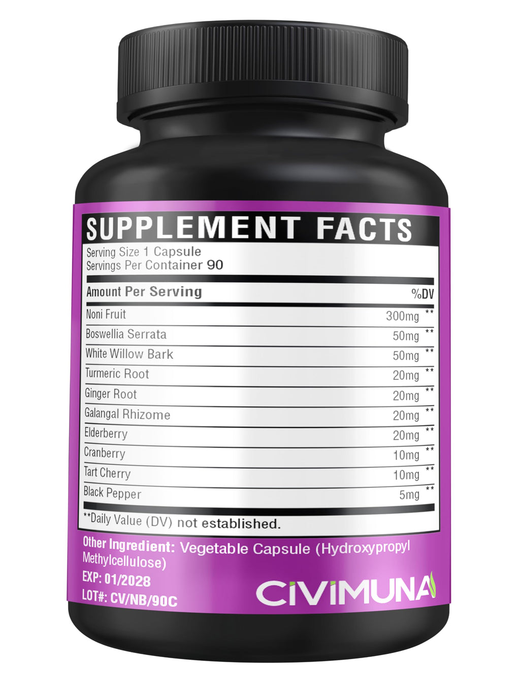 herbal supplement with noni extract