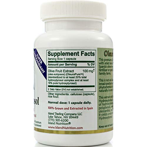 herbal supplement with olive leaf extract
