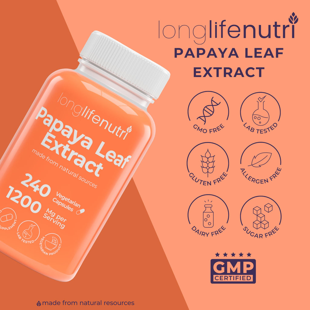 herbal supplement with papaya leaf benefits