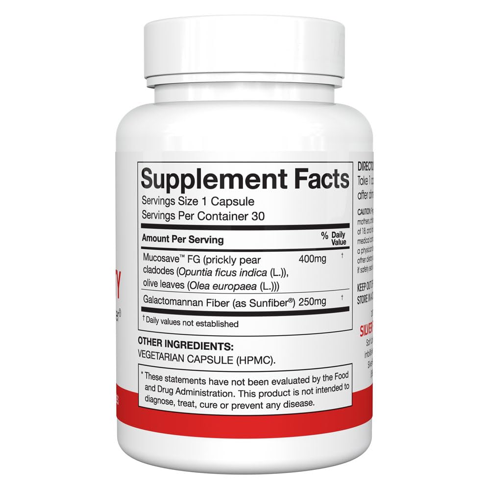 herbal supplement with prickly pear polysaccharides