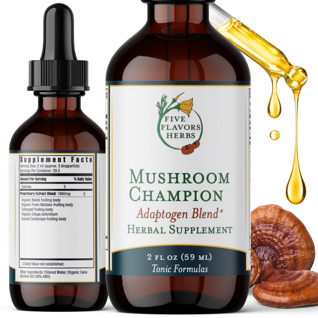 Herbal supplement with Reishi and Maitake