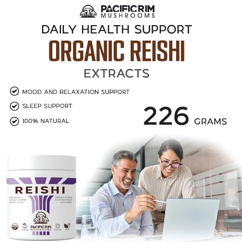herbal supplement with reishi mushrooms