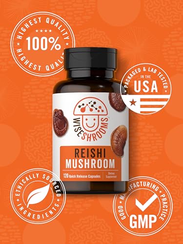 Herbal supplement with Reishi mushrooms