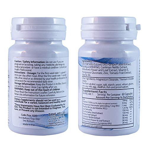 herbal supplement with saw palmetto