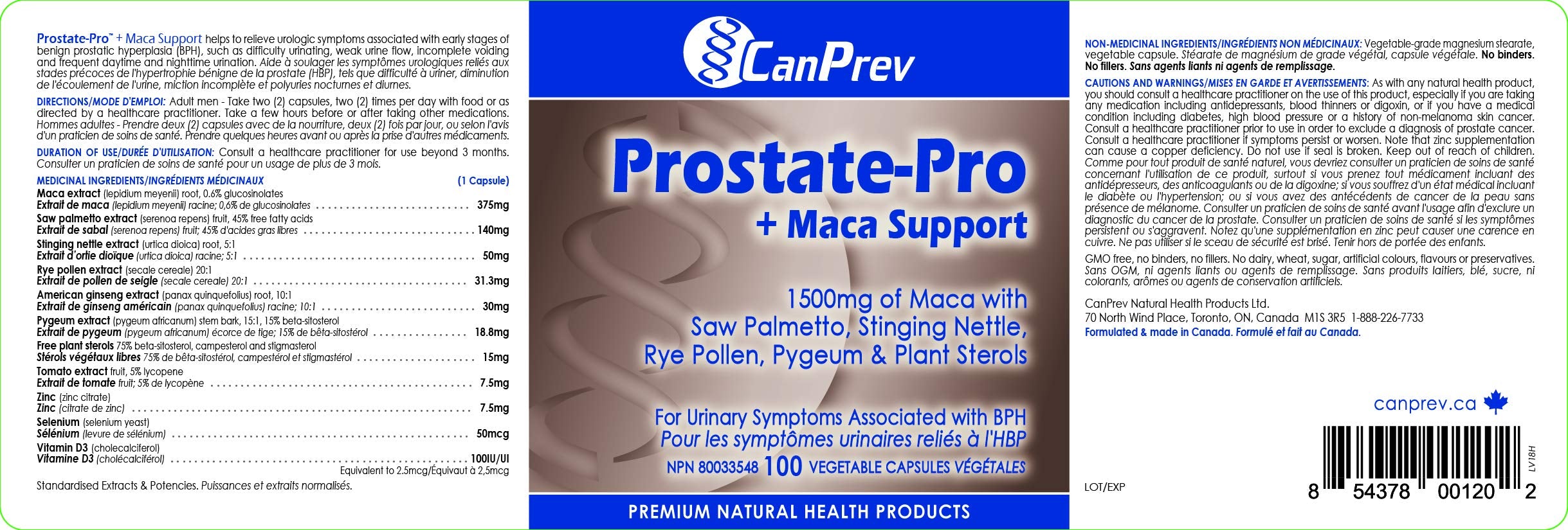 herbal supplement with saw palmetto