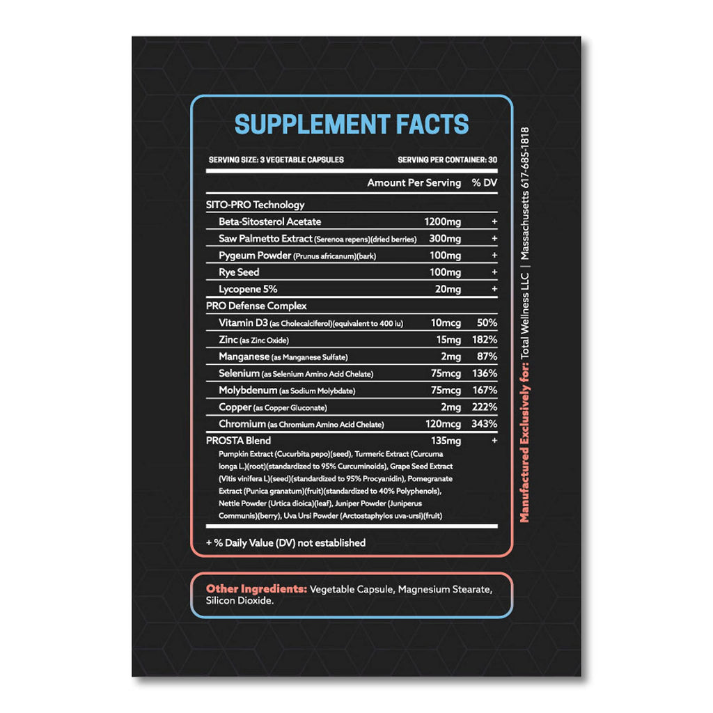 herbal supplement with saw palmetto