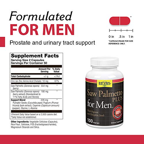 herbal supplement with saw palmetto