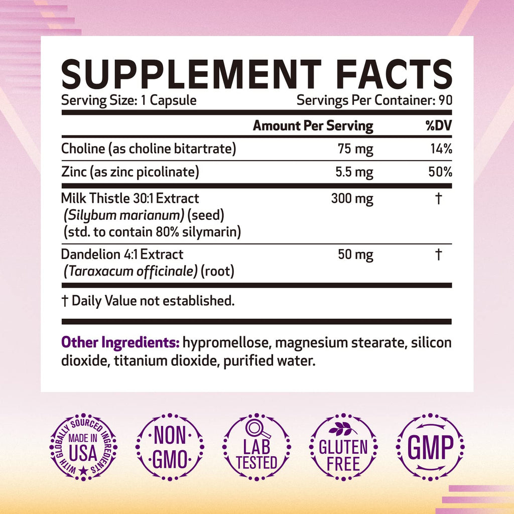 herbal supplement with silymarin