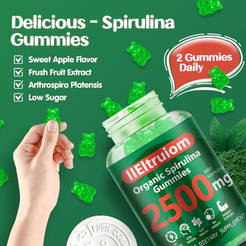 Herbal supplement with spirulina benefits