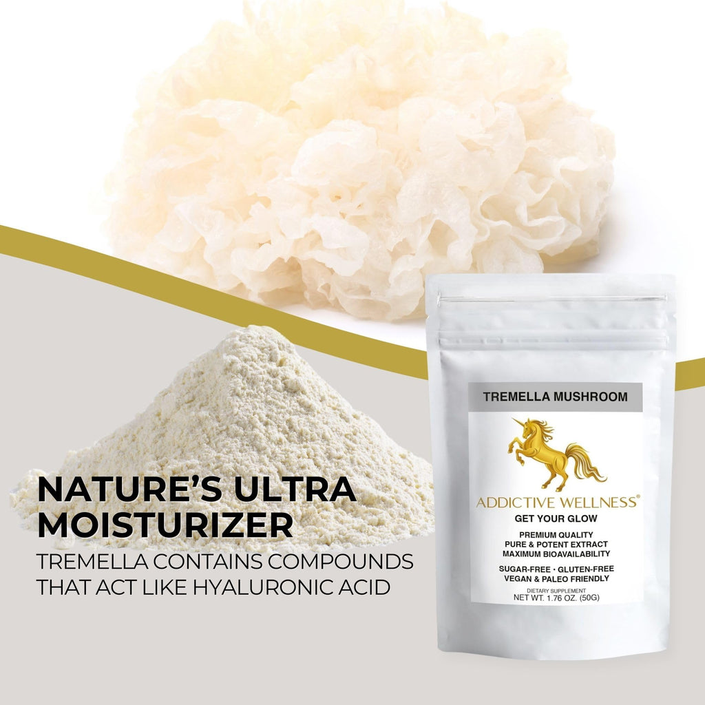 herbal supplement with tremella mushrooms