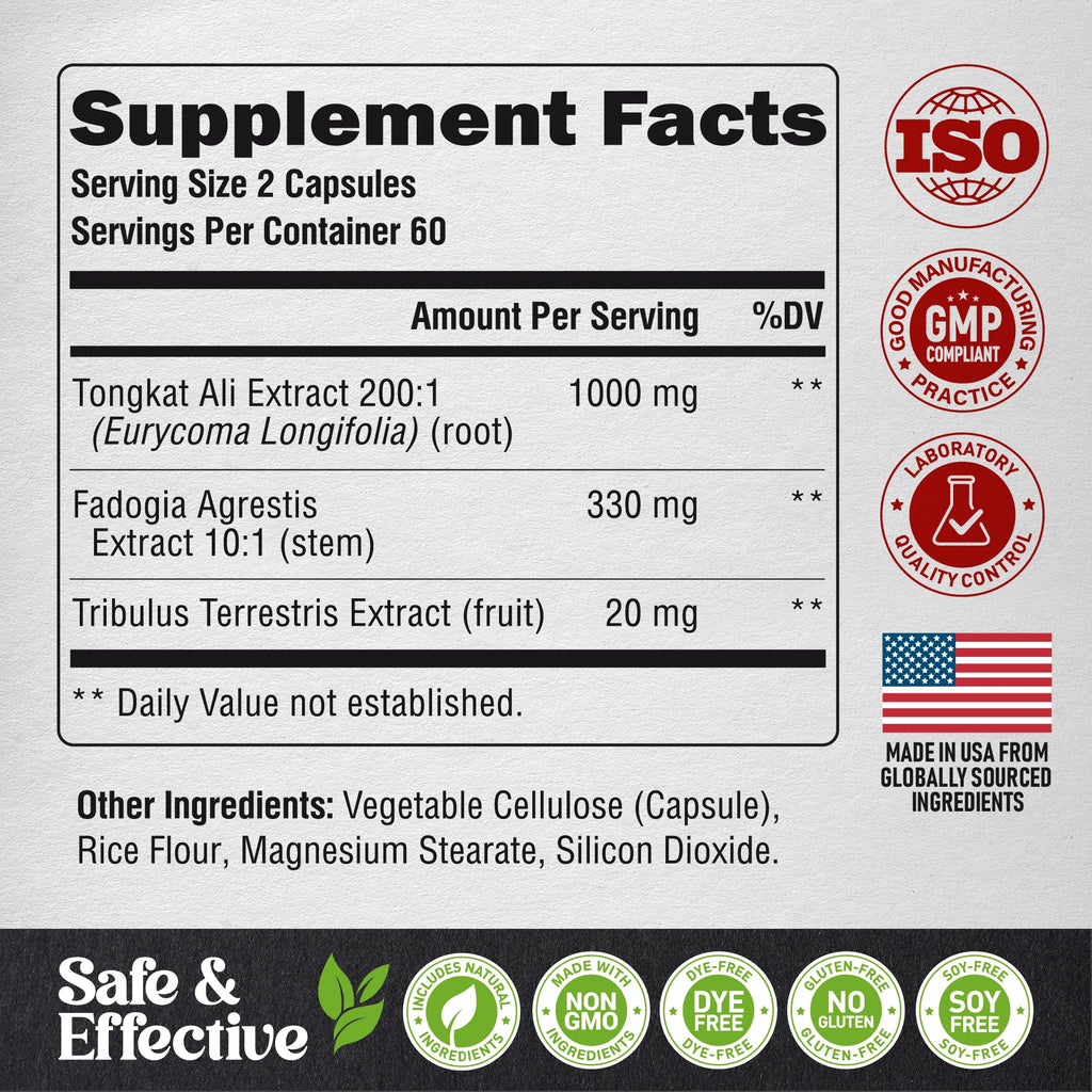 herbal supplement with tribulus for wellness