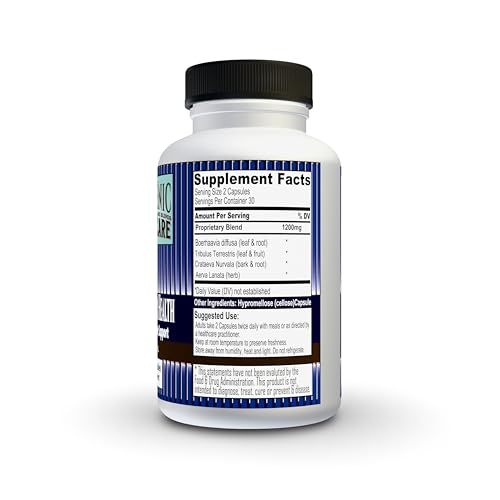 Herbal supplement with tribulus terrestris